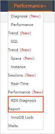 Instance diagnosis - - Alibaba Cloud Documentation Center